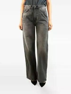 HAIKURE Winona Wide-leg Jeans - Grey
