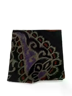 MIRROR IN THE SKY Paisley-print Frayed Scarf