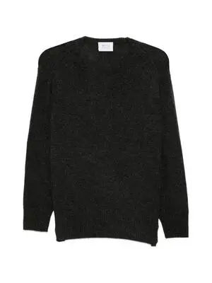 BEYOU Side-slit Sweater