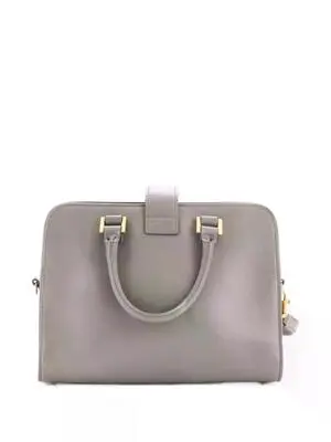 Saint Laurent Monogram Cabas Leather Baby Satchel
