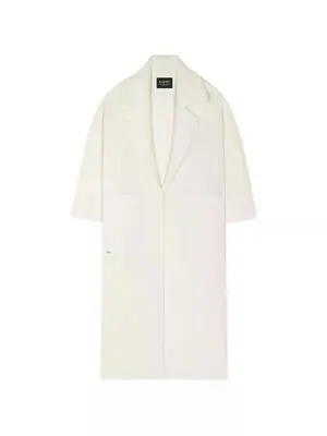 Alanui Rib-knit Belted Coat - Neutrals