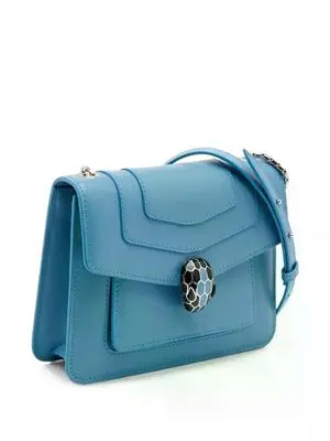 BVLGARI Small Serpenti Forever Cross Body Bag - Blue