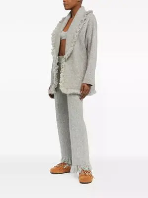 Alanui Fringed Shawl Collar Cardigan