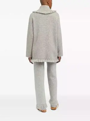 Alanui Fringed Shawl Collar Cardigan