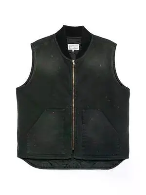 MAISON MARGIELA Paint-splatter Gilet