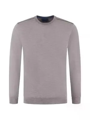Paul & Shark Logo Patch Crew Neck Sweater