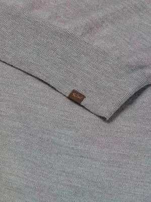 Paul & Shark Logo Patch Crew Neck Sweater