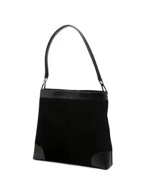 Gucci 2000-2015 Suede Web Shoulder Bag