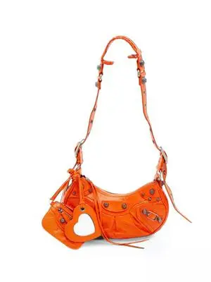 Balenciaga 2022 Le Cagole Buckle Shoulder Bag - Orange