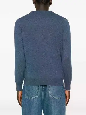 Brunello Cucinelli Crew Neck Long Sleeve Sweater