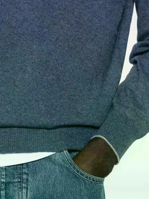Brunello Cucinelli Crew Neck Long Sleeve Sweater