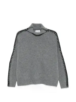 KUJTEN Long-sleeves Sweater - Grey