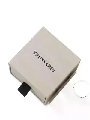 TRUSSARDI Crystal-embellished Band Ring