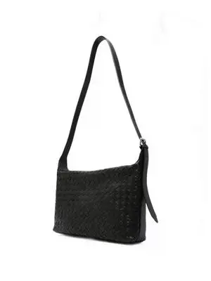 Officine Creative Woven Leather Shoulder Bag