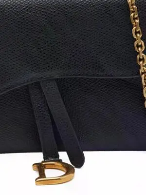 Dior 2018 Saddle Chain-strap Cross Body Bag