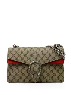 Gucci 2016-2026 Medium Gg Supreme Dionysus Shoulder Bag - Neutrals