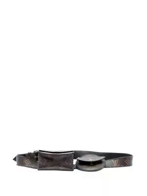 LOUIS VUITTON 2020 Monogram Daily Multi Pocket 30mm Belt Bag
