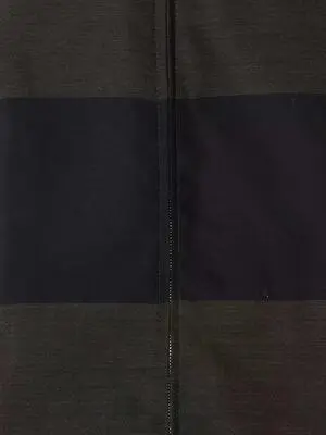 Emporio Armani Striped Zip-up Jacket
