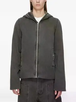 Rick Owens Zip-up Hooded Jacket