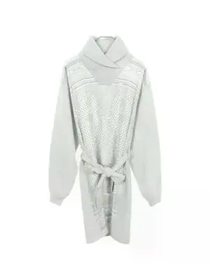 Hermès Brides De Gala Belted Dress