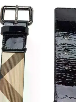 Burberry Nova Check Buckle Belt
