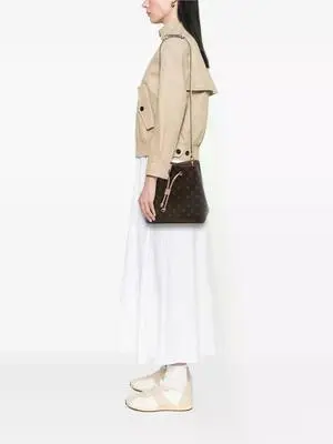 LOUIS VUITTON 2000-2026 Monogram Neonoe Mm Bucket Bag