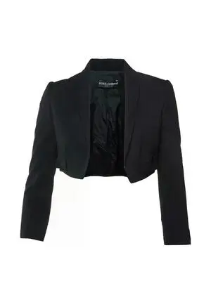 Dolce & Gabbana Open-front Cropped Jacket