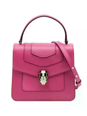 BVLGARI Serpenti Forever Leather Tote Bag