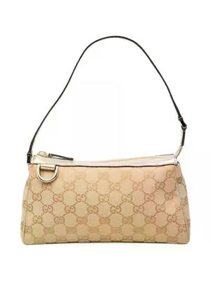 Gucci 2000-2015 Gg Canvas Abbey D Ring Pochette Handbag