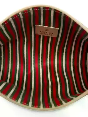 Gucci 2000-2015 Gg Canvas Abbey D Ring Pochette Handbag