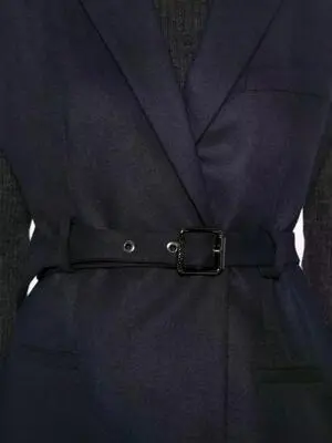 Pinko Belted Sleeveless Jacket