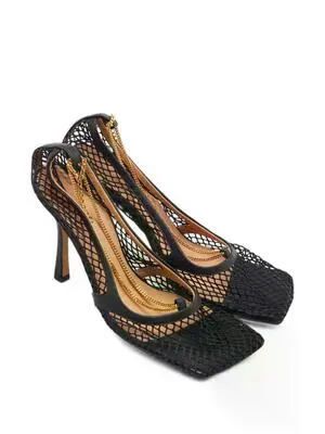 Bottega Veneta Stretch Chain Pumps