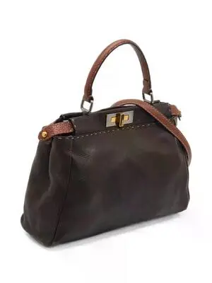 Fendi 2010 Medium Selleria Peekaboo Tote Bag