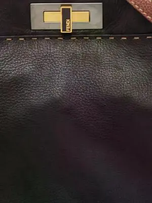Fendi 2010 Medium Selleria Peekaboo Tote Bag