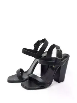 Saint Laurent Amber Buckle-fastening Heeled Sandals
