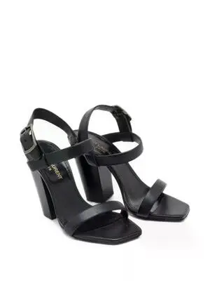 Saint Laurent Amber Buckle-fastening Heeled Sandals