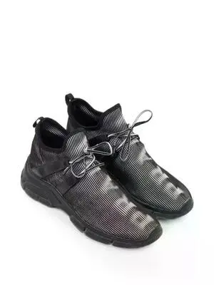 Prada Striped Sneakers