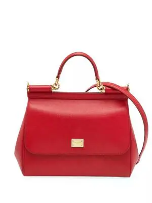 Dolce & Gabbana Medium Miss Sicily Tote Bag - Red