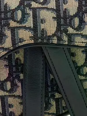 Dior 2018 Saddle Oblique Mini Tote Bag