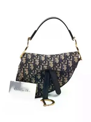 Dior 2018 Saddle Oblique Mini Tote Bag