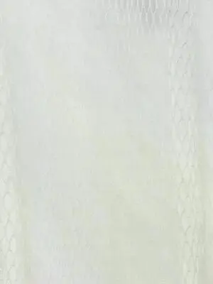 Loewe X Paula's Ibiza Satin-fishnet Maxi Dress