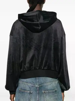 Adidas Velour Zip-up Hoodie