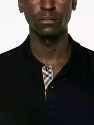 Burberry Long-sleeve Polo Shirt