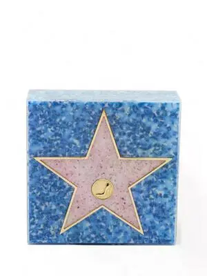 CHARLOTTE OLYMPIA Hollywood Walk Of Fame Clutch Bag - Blue