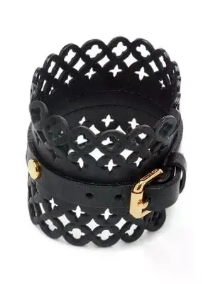 LOUIS VUITTON Flower It Cutout-details Cuff Bracelet