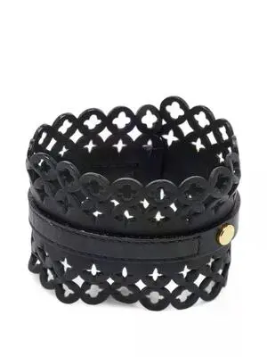 LOUIS VUITTON Flower It Cutout-details Cuff Bracelet