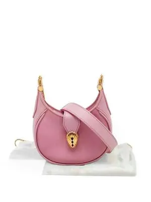 BVLGARI Micro Serpenti Ellipse Shoulder Bag