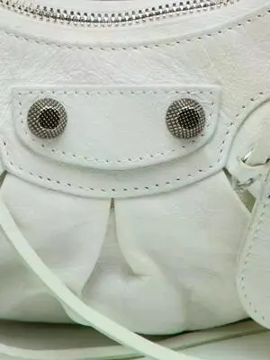 Balenciaga 2021 Le Cagole Shoulder Bag - White