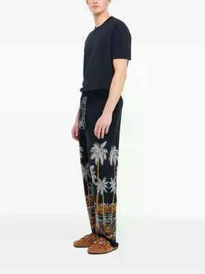 Alanui Diamond Head Jacquard-knit Track Pants