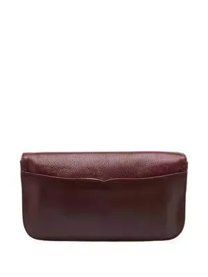 Cartier Must De Flap Clutch Bag - Red